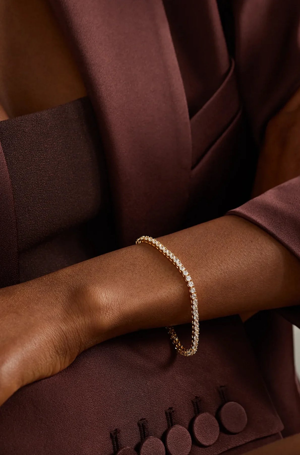 Serena Bracelet - Clear Gold – VILLOID